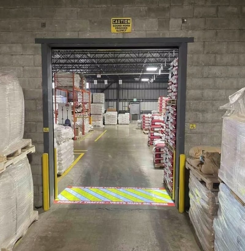 Laser Projector For Crane Operation Safety and Hazard Awareness